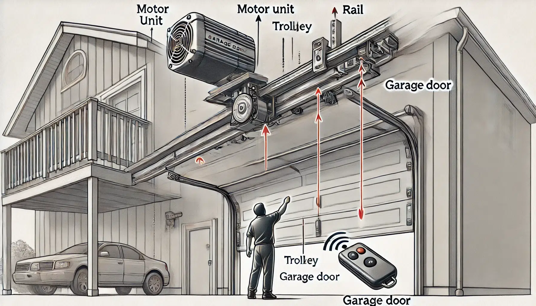 How Does a Garage Door Opener Work: 2024 Full Breakdown